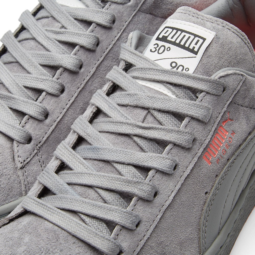 Puma x Staple Suede Frost Grey Pigeon Georga Peach