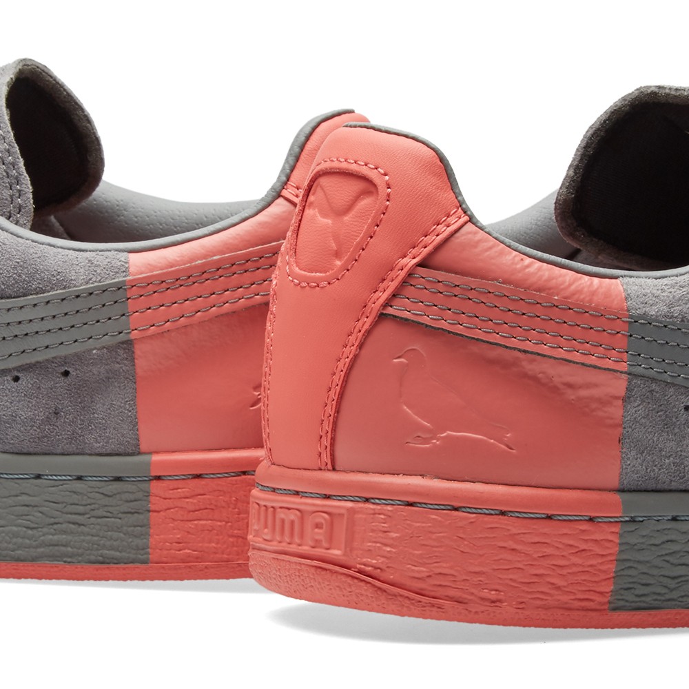 Puma x Staple Suede Frost Grey Pigeon Georga Peach
